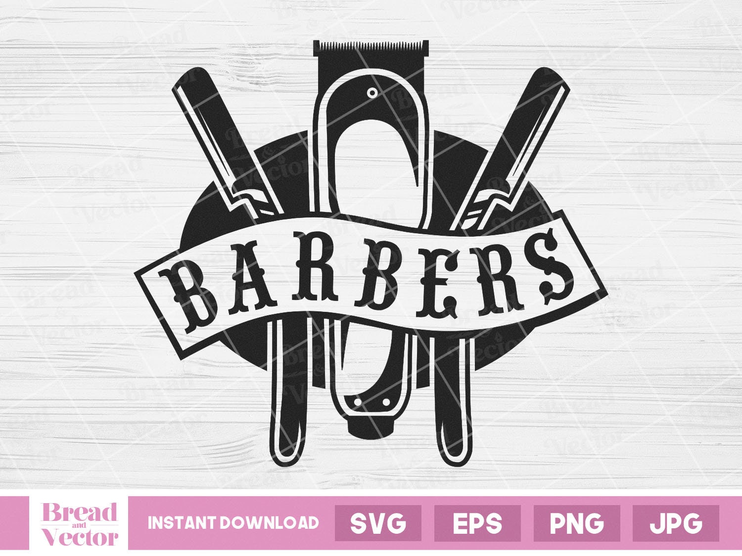 Barbershop Tool Svg Cutfile Hair Clipper Svg Cutfile - Etsy