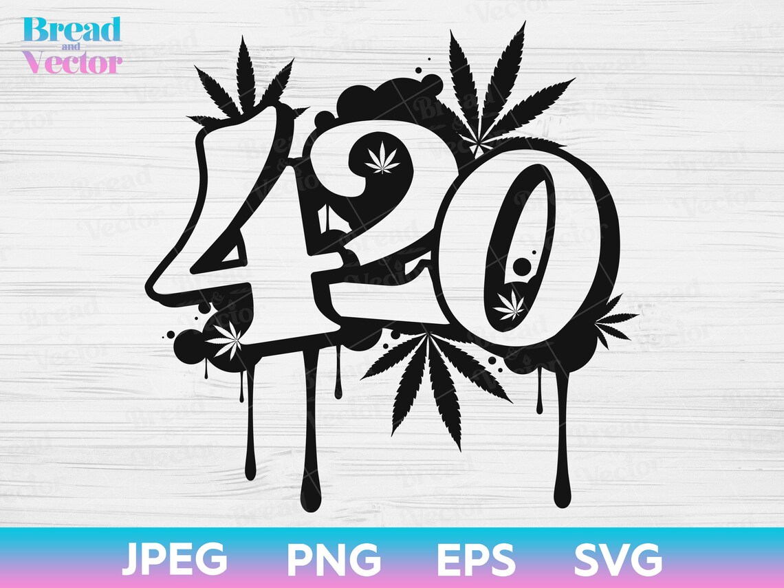 420 Cannabis Svg Four Twenty Weed Svg 420 Weed Svg - Etsy