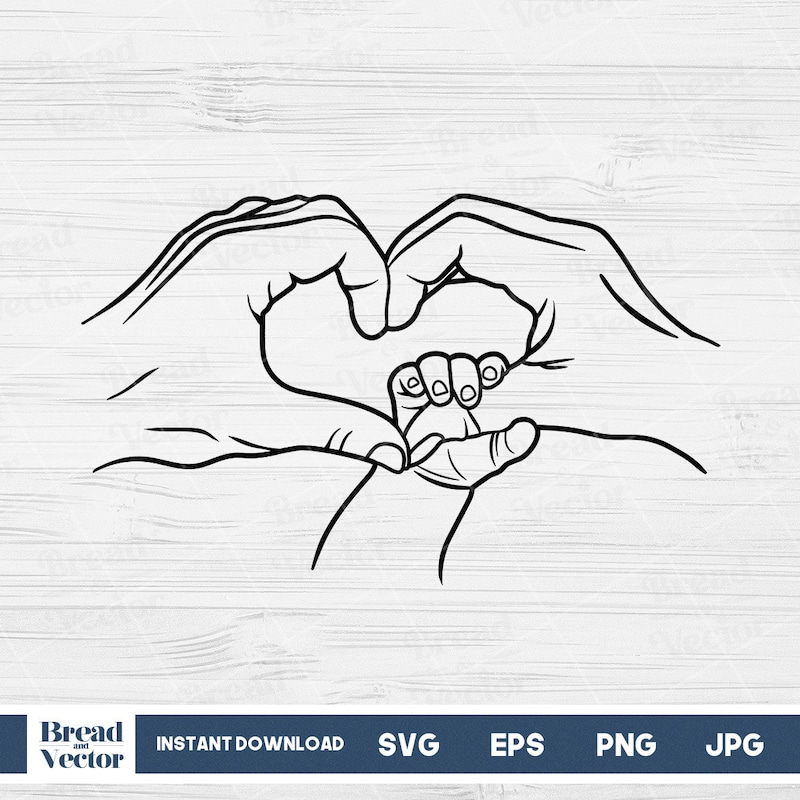 Praying Hands Svg - Etsy