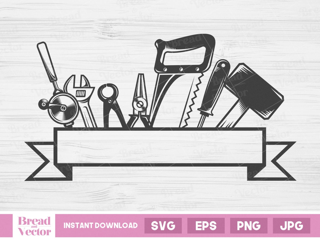 Carpentry Tools Svg, Repair Tools Svg, Carpenter Svg, Hardware Tools ...