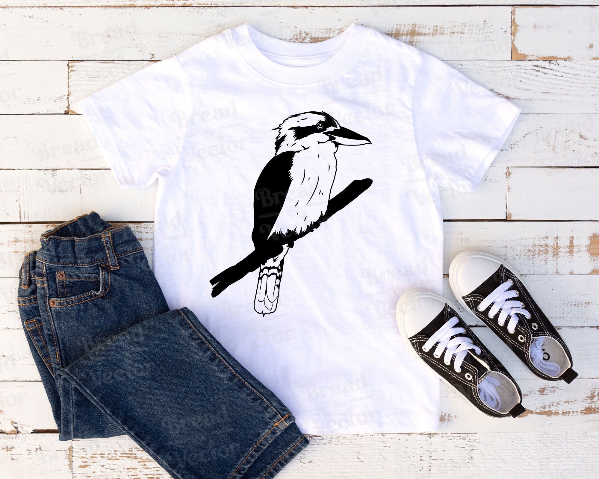 Kookaburra Bird Svg, Png, Eps, Jpeg | Kookaburra Clipart Design ...