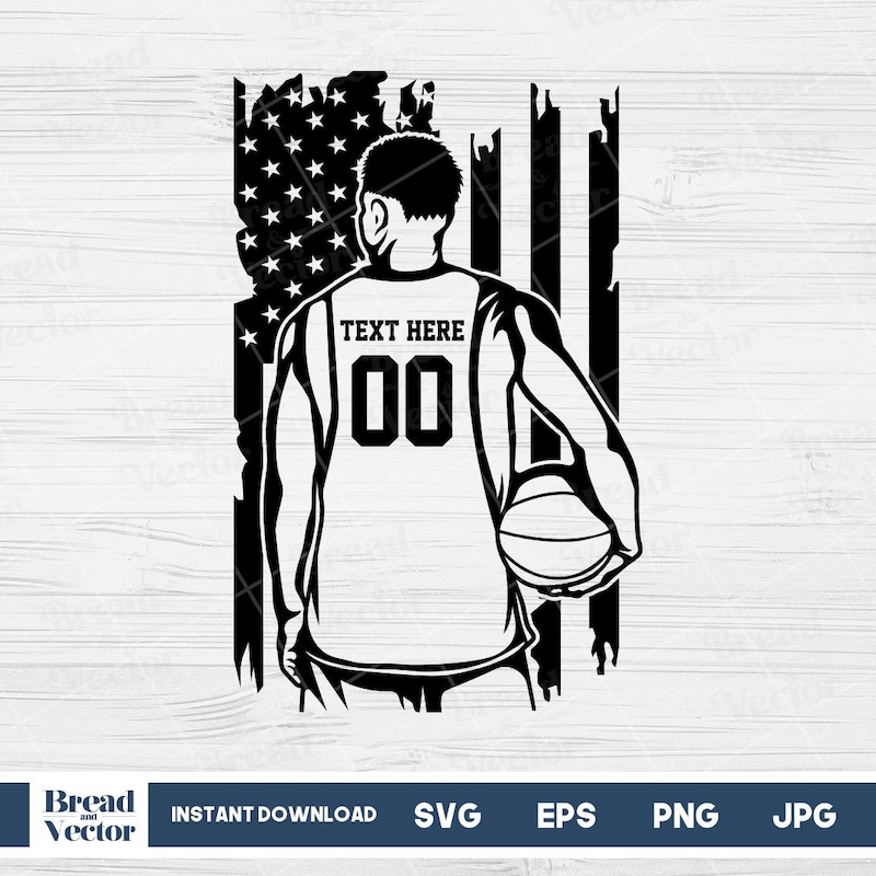 Basketball Player Svg - Etsy