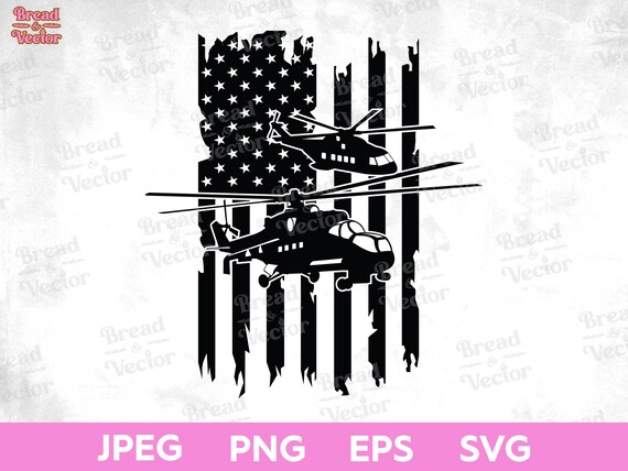 US Airforce Svg US Helicopter Svg Helicopter Clipart US | Etsy