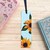 Sunflower Bookmark With Ribbon, Mint Green Floral Bookmark, Handmade ...