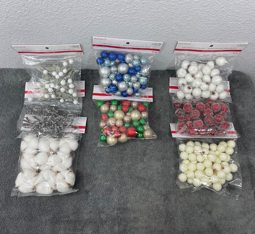 Decorative Filler, Vase Filler, Wreath Attachments, Ball Filler, Plant ...