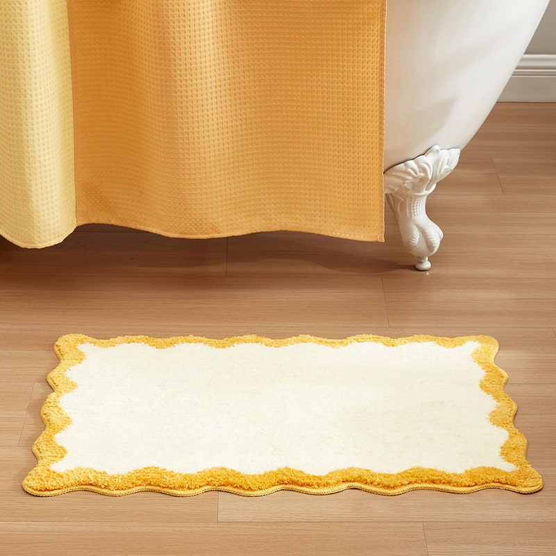 Yellow Bath Mat - Etsy