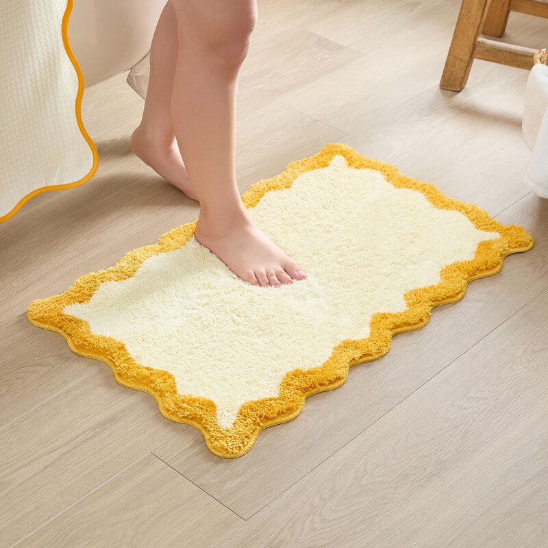 Funky Tufted Bath Mat - Etsy
