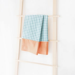 Guaria Tablecloth – Checkered Farmhouse Rustic Picnic Stonewashed ...