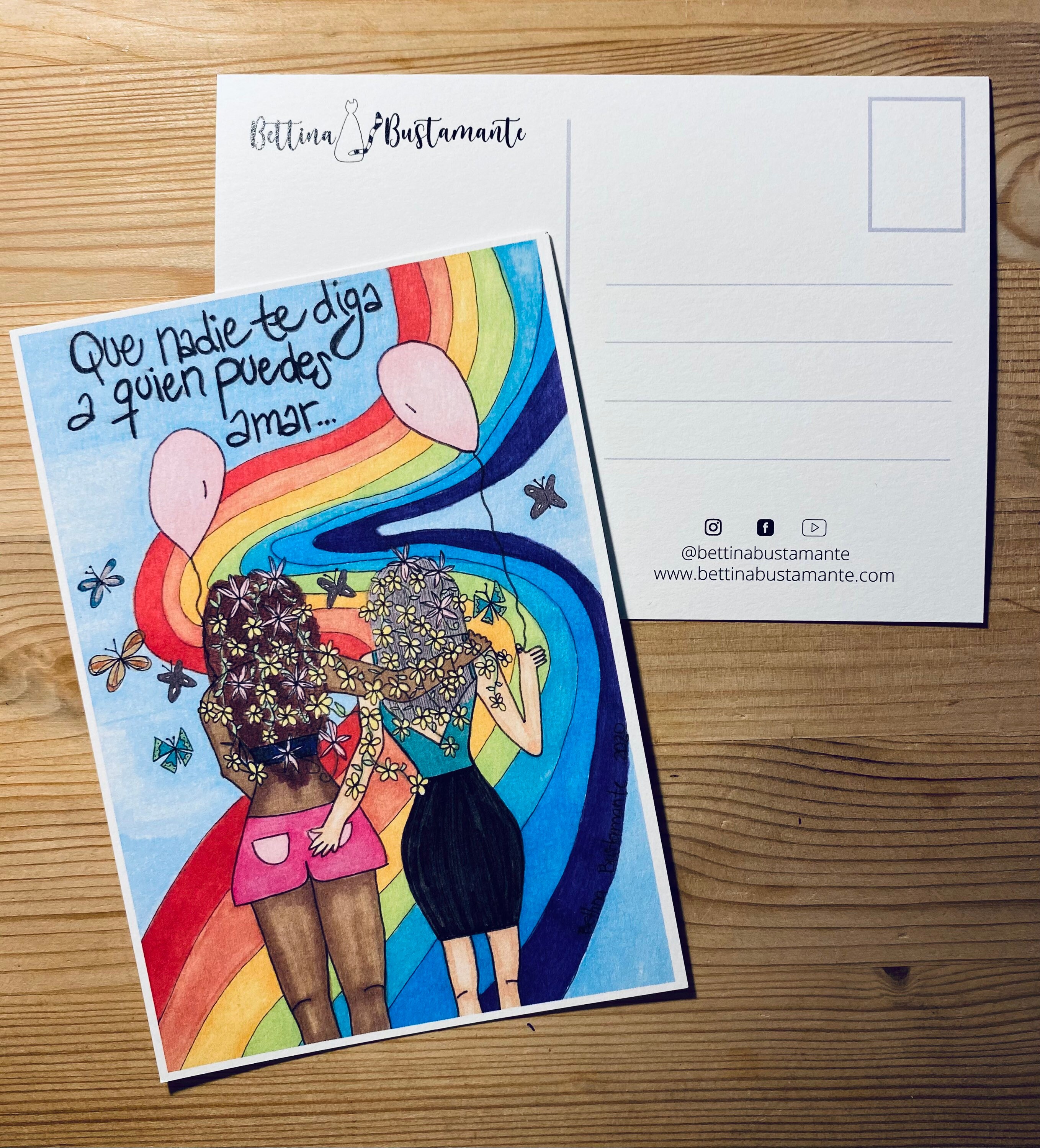 Illustrated Poem pride, Art Print, Handmade Illustration, Markers ...