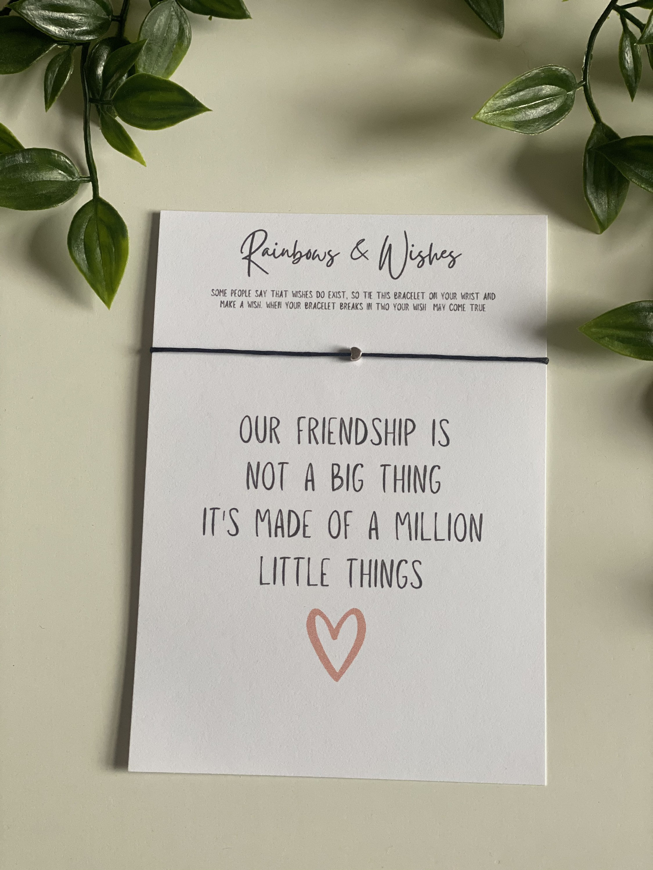 Friendship Wish String Bracelet / Gift - Etsy