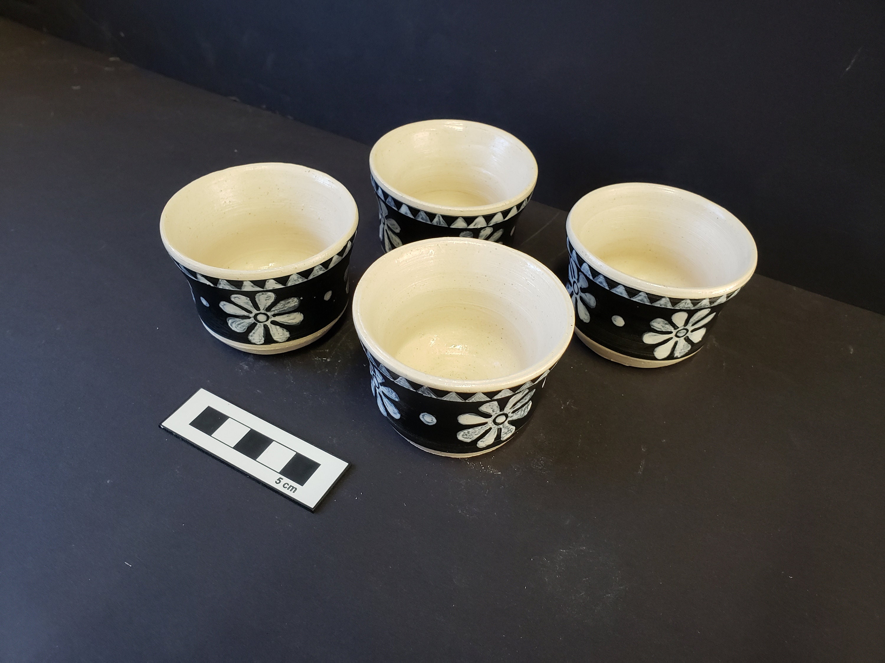 Tazas de café mediterráneo Nuzi Ware - Etsy España