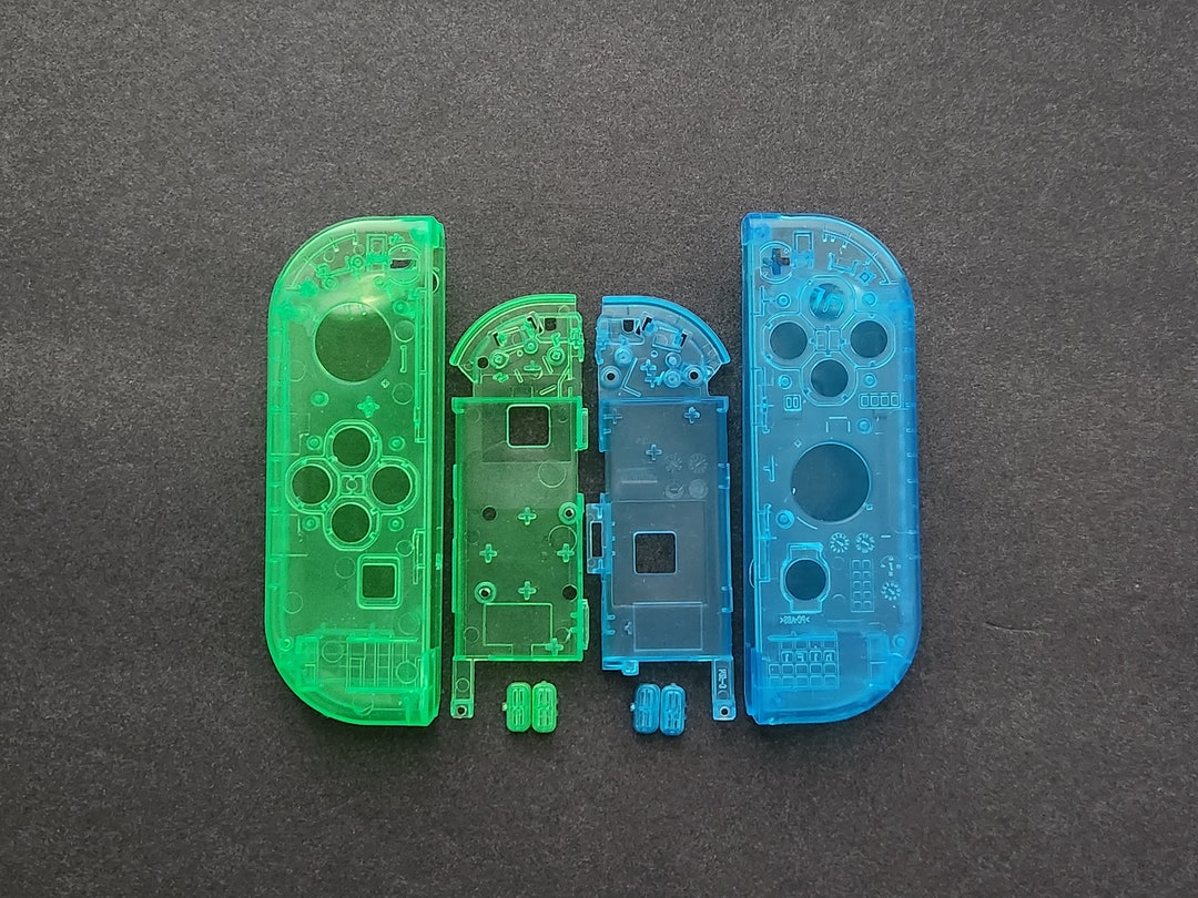 Green Blue Joy Con Housing Shells Nintendo Switch Controller - Etsy