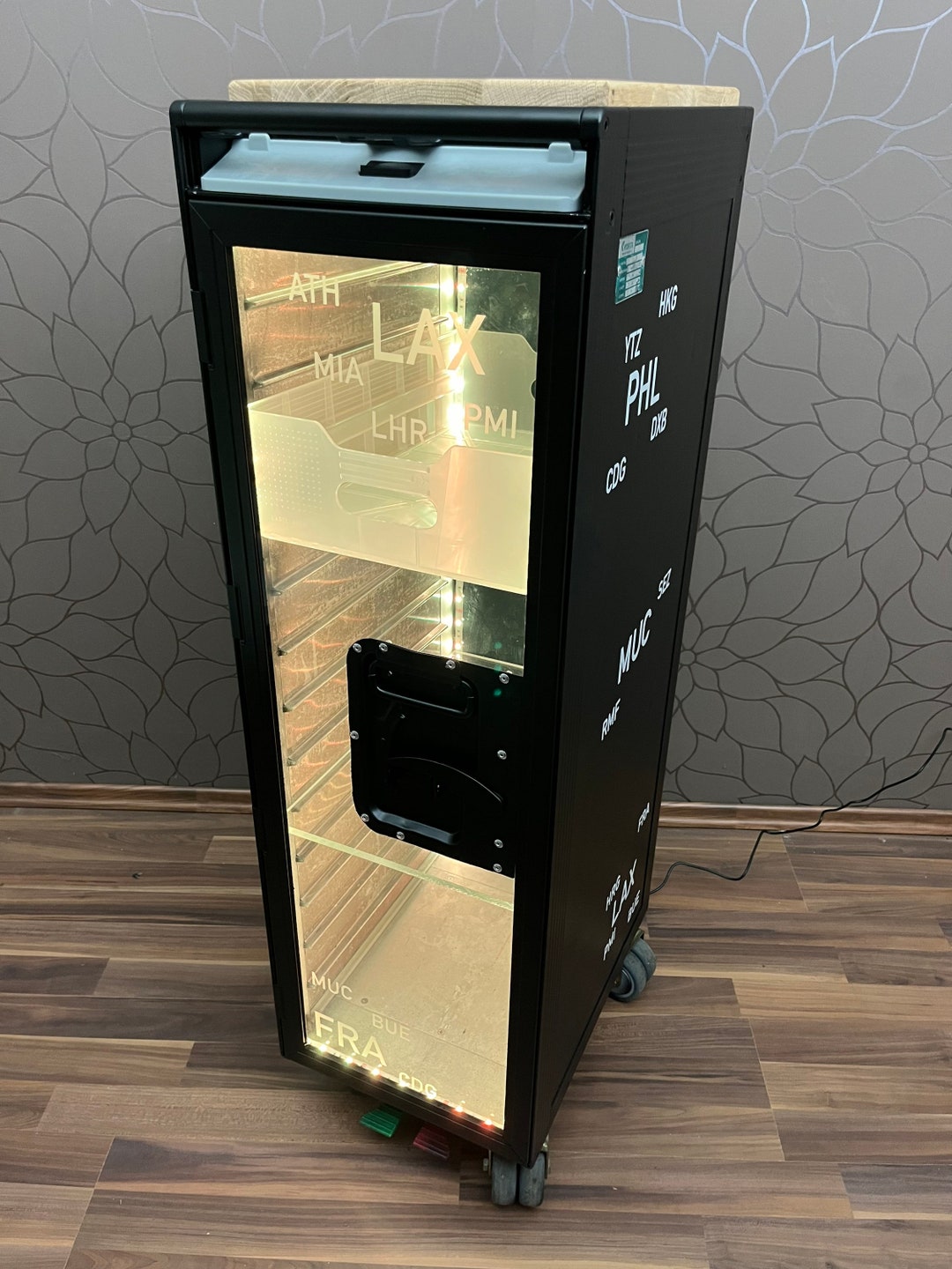 Minibar 3-letter Code, Half-size Trolley, Aircraft Trolley, Minibar ...