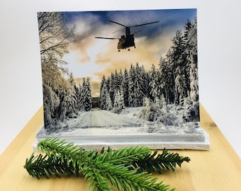 Funny Christmas Card. Helicopter. Home Delivery. Engineer. - Etsy