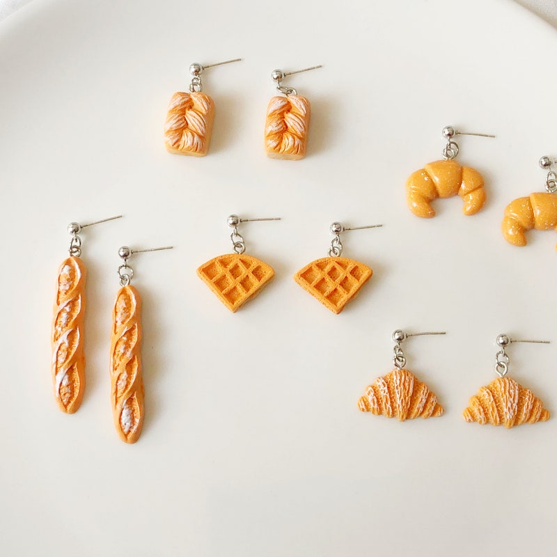 Food Earrings - Etsy UK