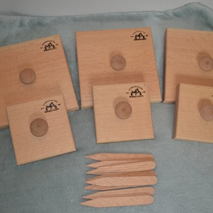 Handmade Square Quilter's Clapper - Block Presser - Etsy