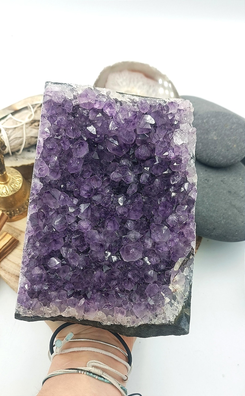 Magnificent Amethyst on a Base (N6, Druse, Geode, Harmony, Spirituality ...