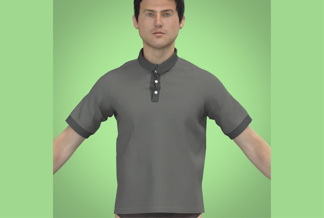 3D Fashion Garment, CLO 3D and Marvelous Design, Pants, Male T-shirt 3D ...