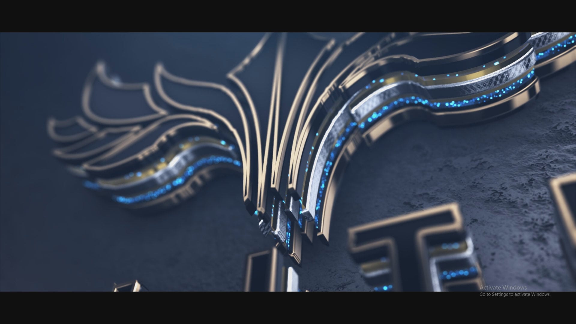 Youtube Intro|3d Logo Animation|text Glow and Glitch at the End ...