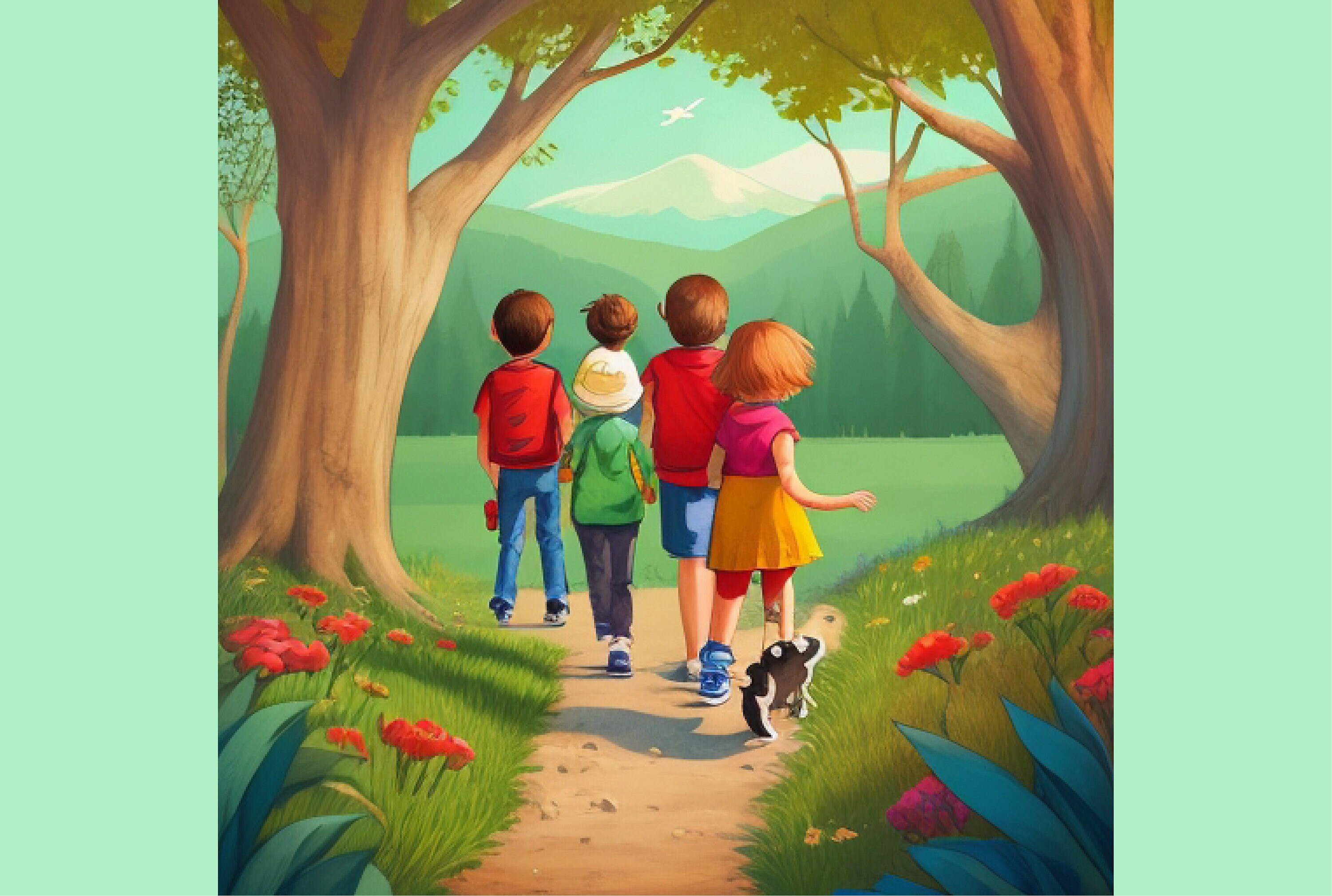 Custom Painting Cartoon Portrait Character Figure Full Custom Children ...