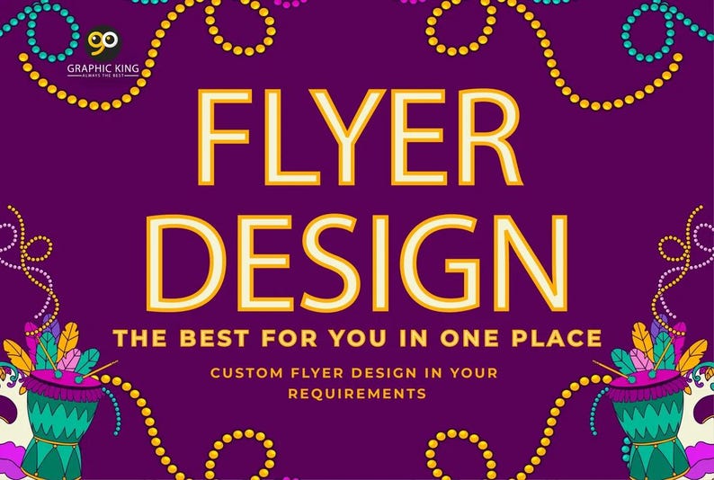 Custom Flyer Design: Professional Business, Event Ad (digital Download ...
