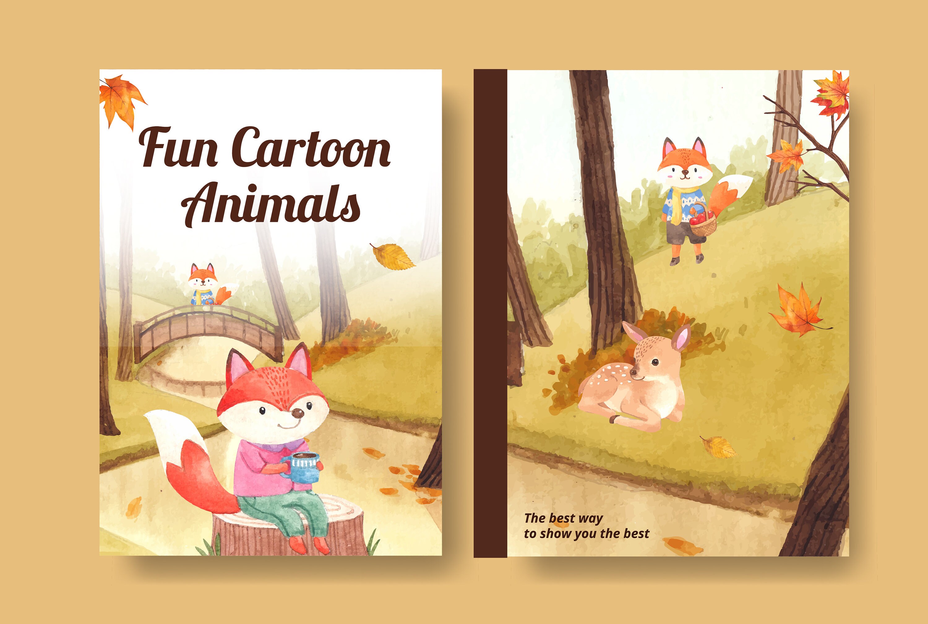 Custom Painting Cartoon Portrait Character Figure Full Custom Children ...