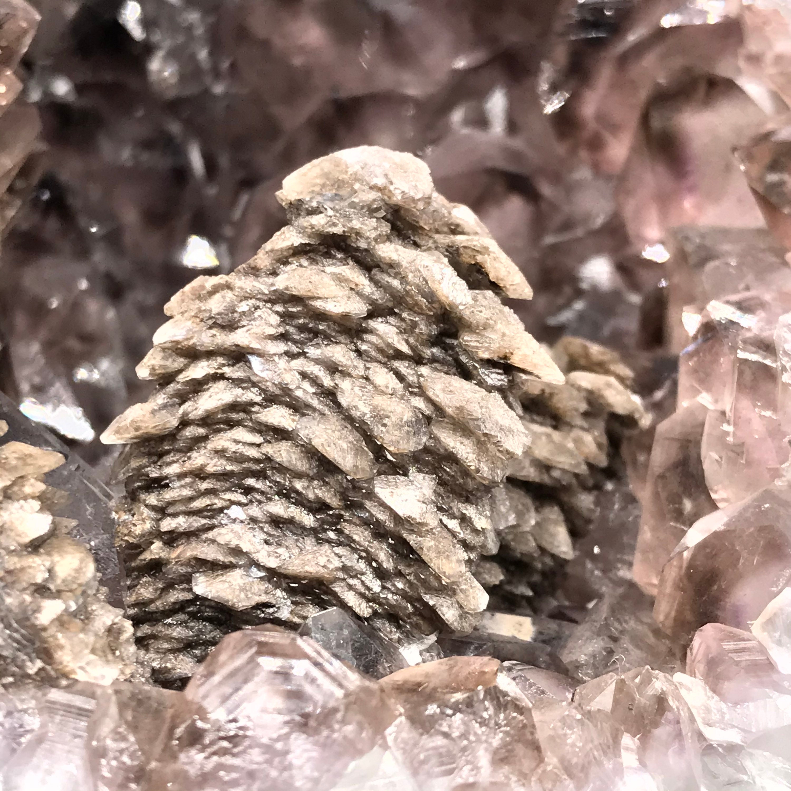 Smoky Quartz Mexican Coconut Geode, Large -VERY RARE - Etsy