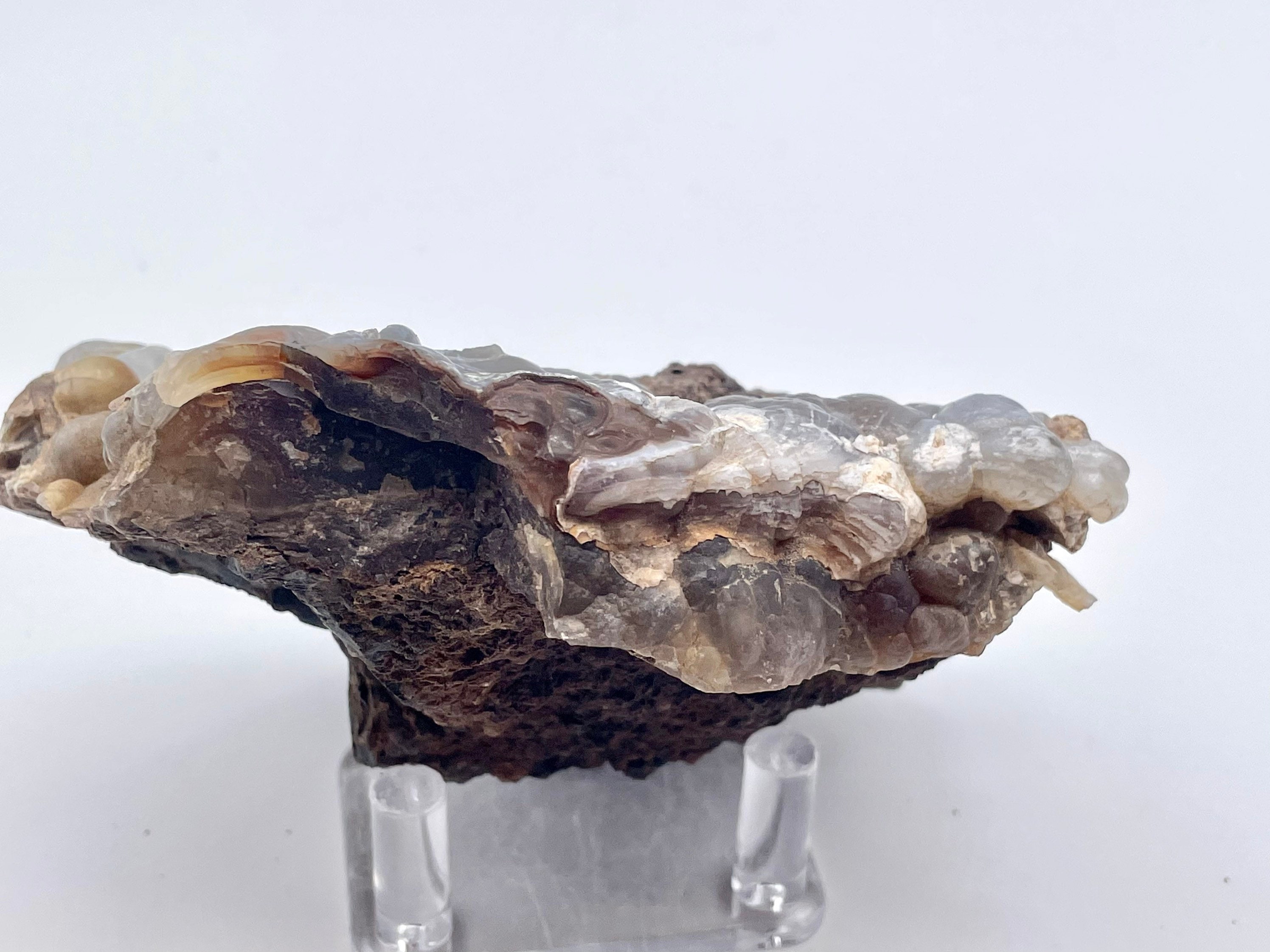 Fire Agate, RARE Botryoidal, Raw, Unpolished. Large Specimen. - Etsy