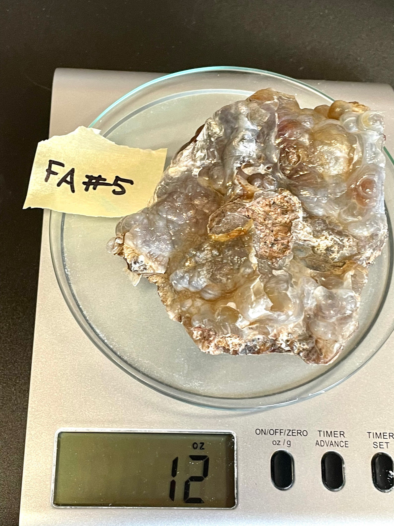 Fire Agate, RARE Botryoidal, Raw, Unpolished. Large Specimen. - Etsy