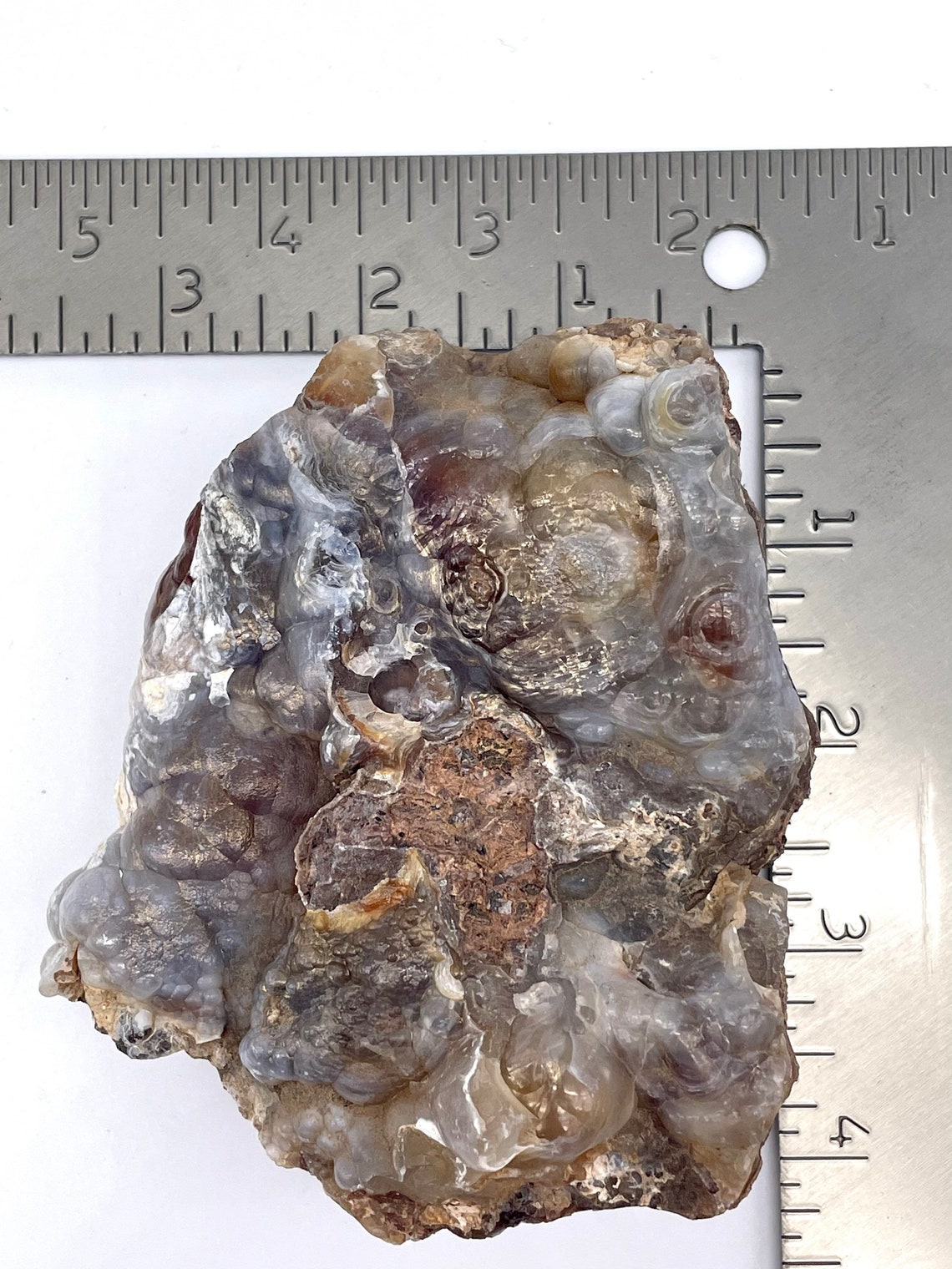 Fire Agate, RARE Botryoidal, Raw, Unpolished. Large Specimen. - Etsy