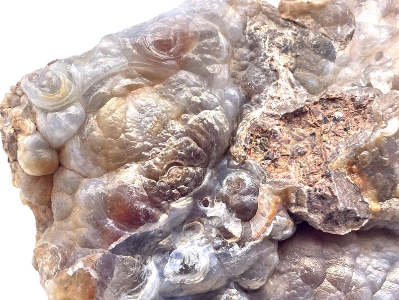 Fire Agate, RARE Botryoidal, Raw, Unpolished. Large Specimen. - Etsy