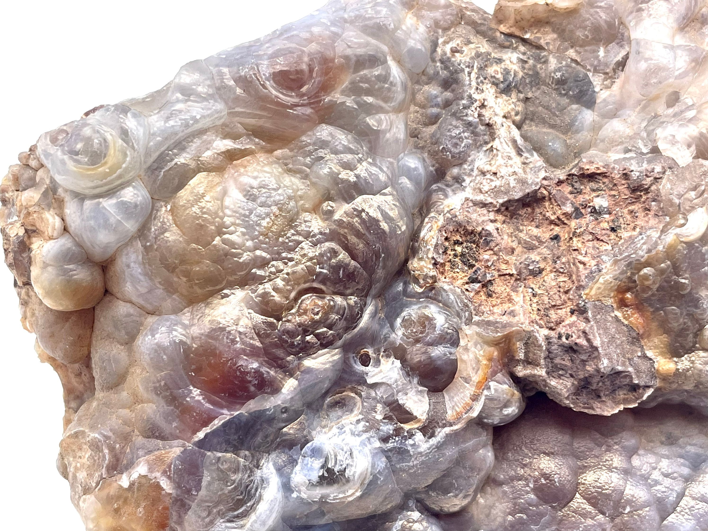 Fire Agate, RARE Botryoidal, Raw, Unpolished. Large Specimen. - Etsy