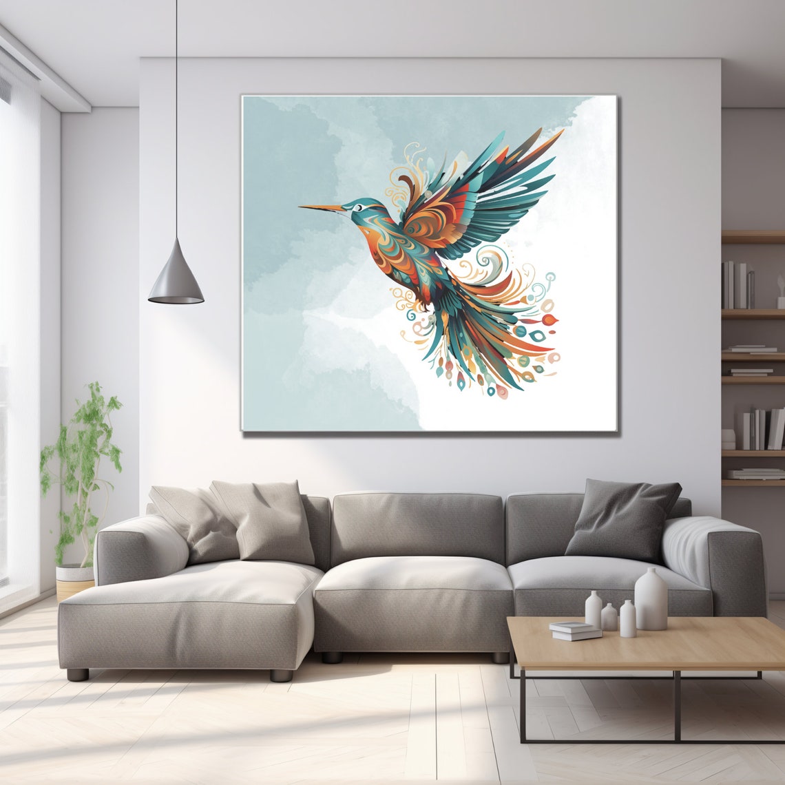 Hummingbird Clipart, Native American Hummingbird, Beautiful Hummingbird ...