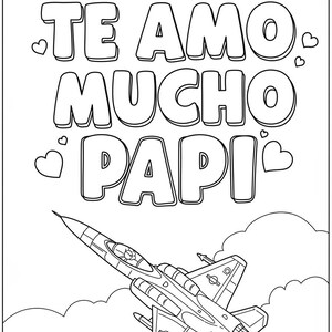 15-spanish Father's Day Coloring Pages|spanish Coloring Sheets| Feliz ...