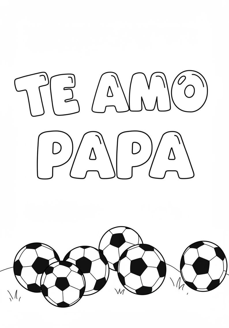 15-spanish Father's Day Coloring Pages|spanish Coloring Sheets| Feliz ...