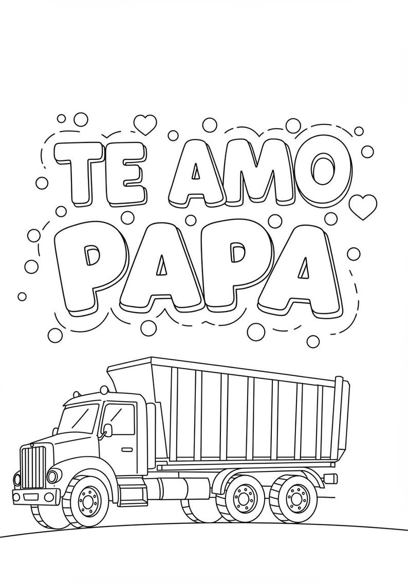 15-spanish Father's Day Coloring Pages|spanish Coloring Sheets| Feliz ...