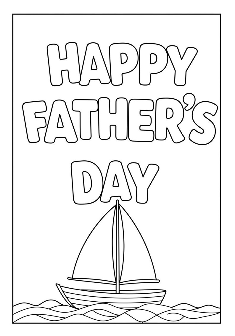 21-father's Day and Grampa Coloring Pages I Love You Dad Printable ...
