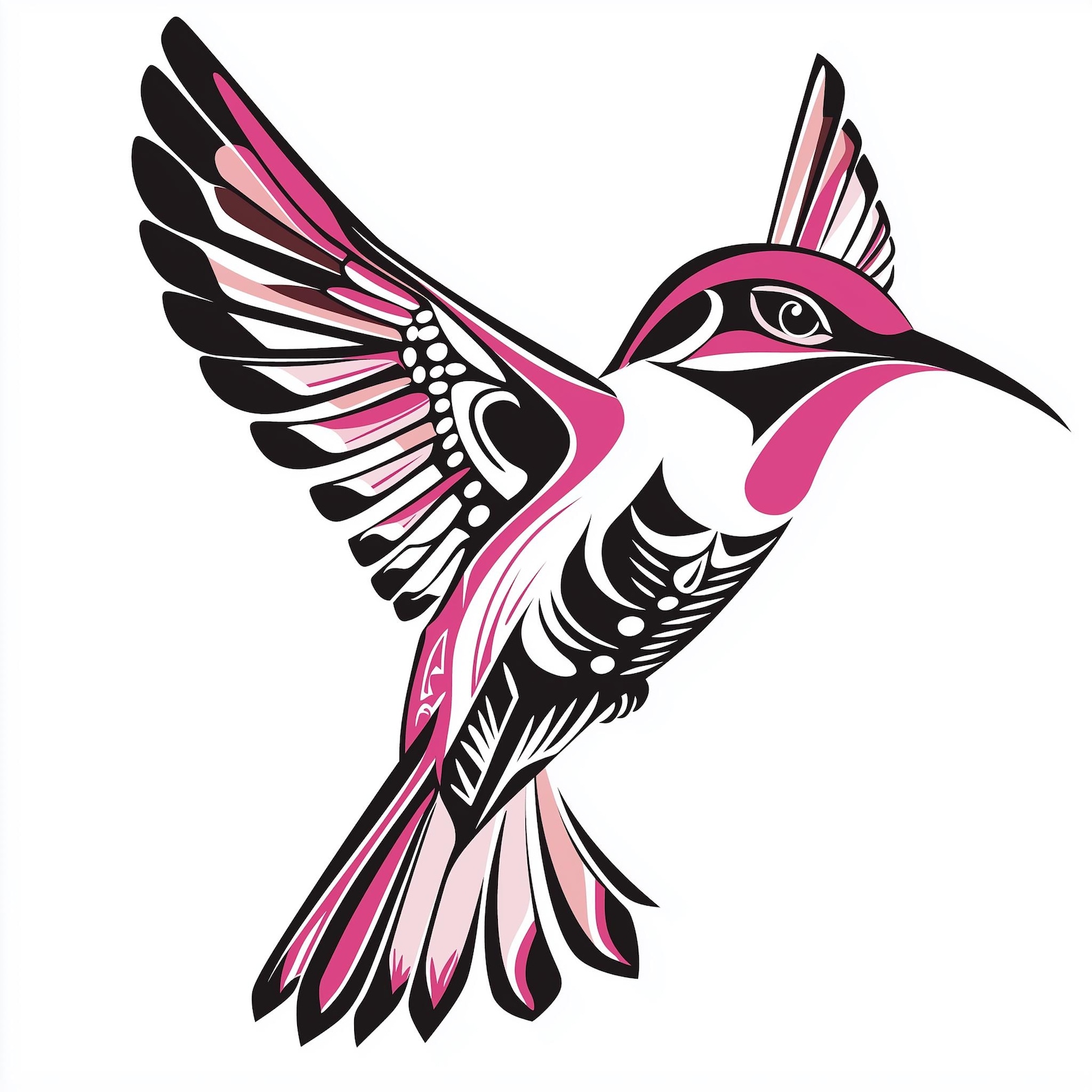 Pretty Pink Hummingbird Clipart Bird Clipart, American Hummingbird Pink ...