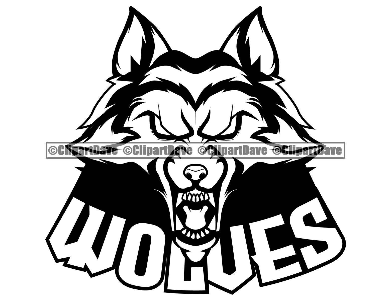 Drawing & Illustration Art & Collectibles Wolves 3D Text SVG Design ...