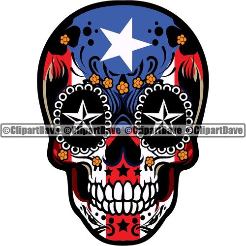 Puerto Rico Rican Rose Flag Country World Nation Map Sign | Etsy