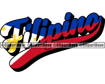Filipino Word Svg | Etsy