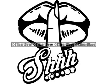 Shhh Svg | Etsy