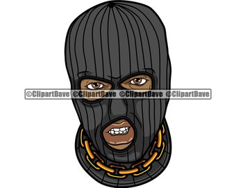 Ski Mask Svg | Etsy