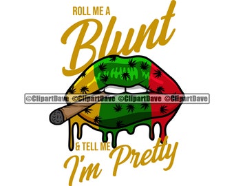 Lips Smoking Svg | Etsy