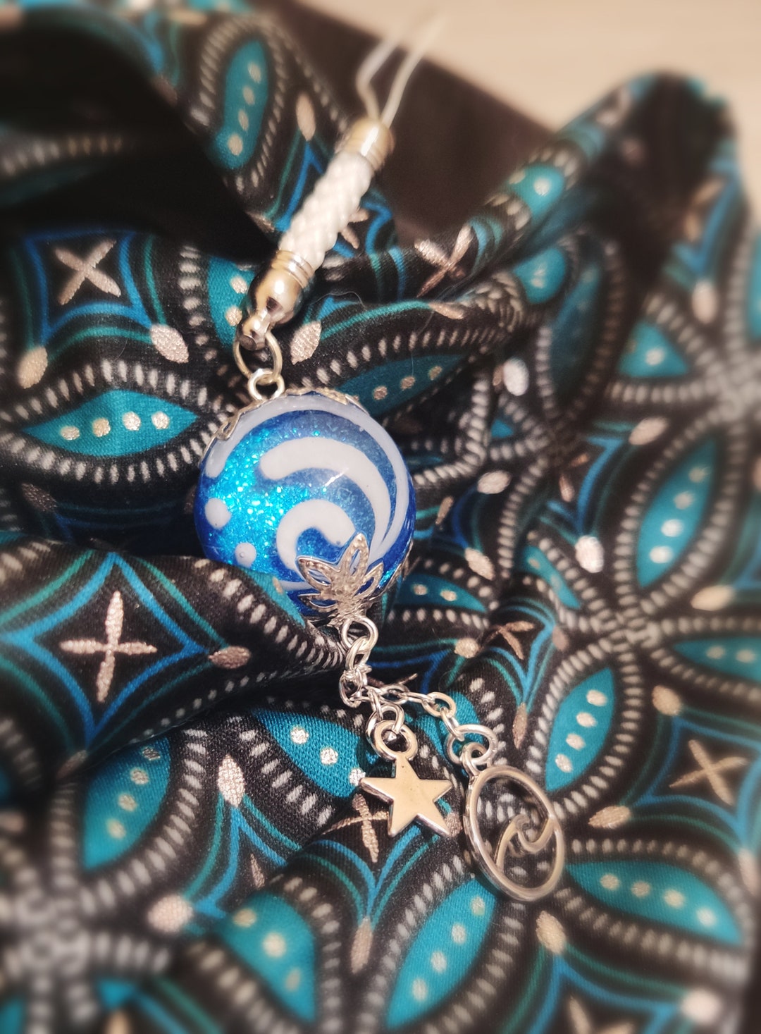 Hydro Keychain Genshin Impact - Etsy