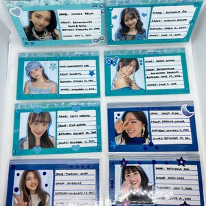 Hello! Project Handmade Oshi ID Card - Etsy