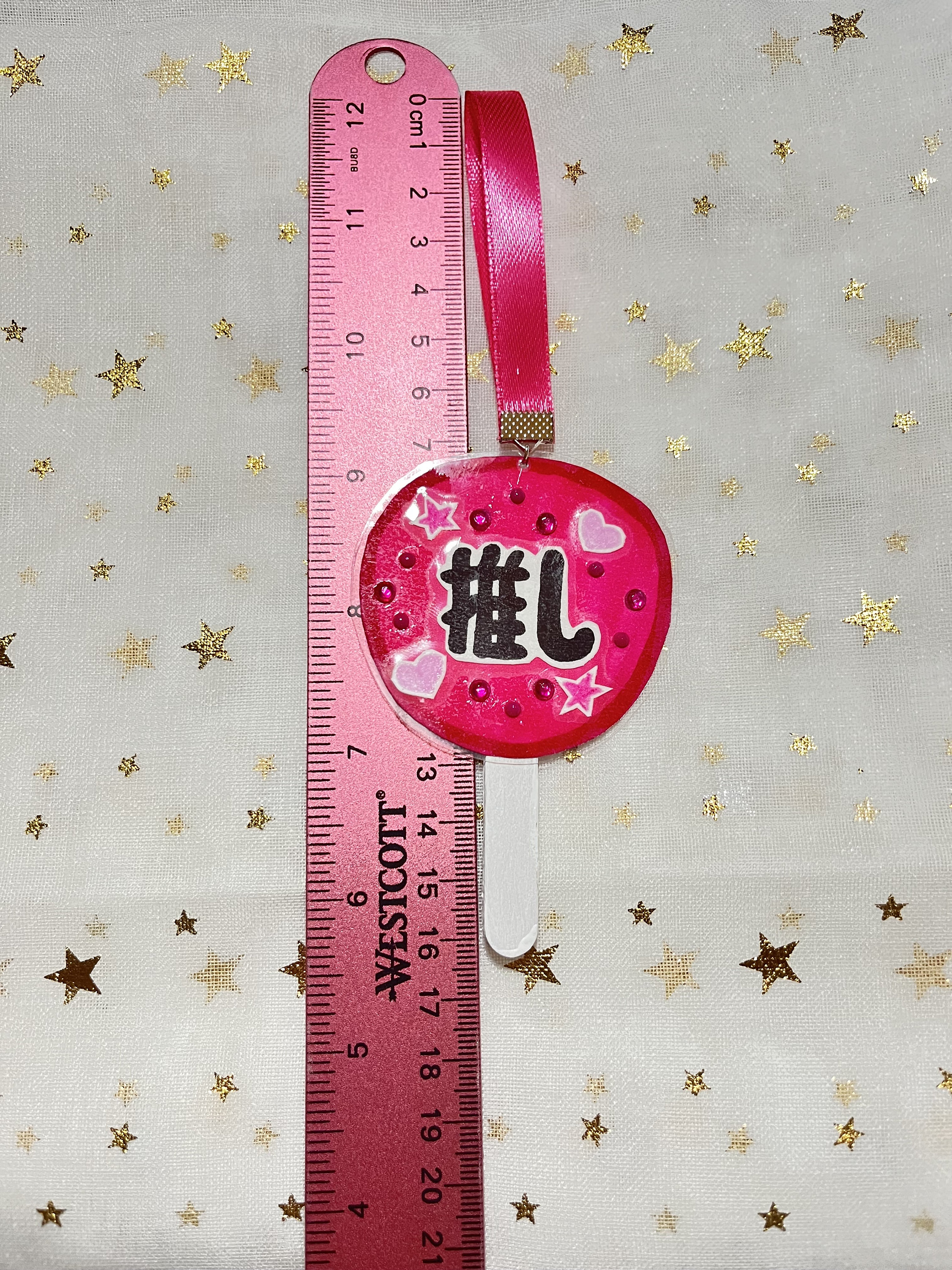 Handmade Idol Uchiwa Fan Member Colour Keychain | Jpop and Kpop ...