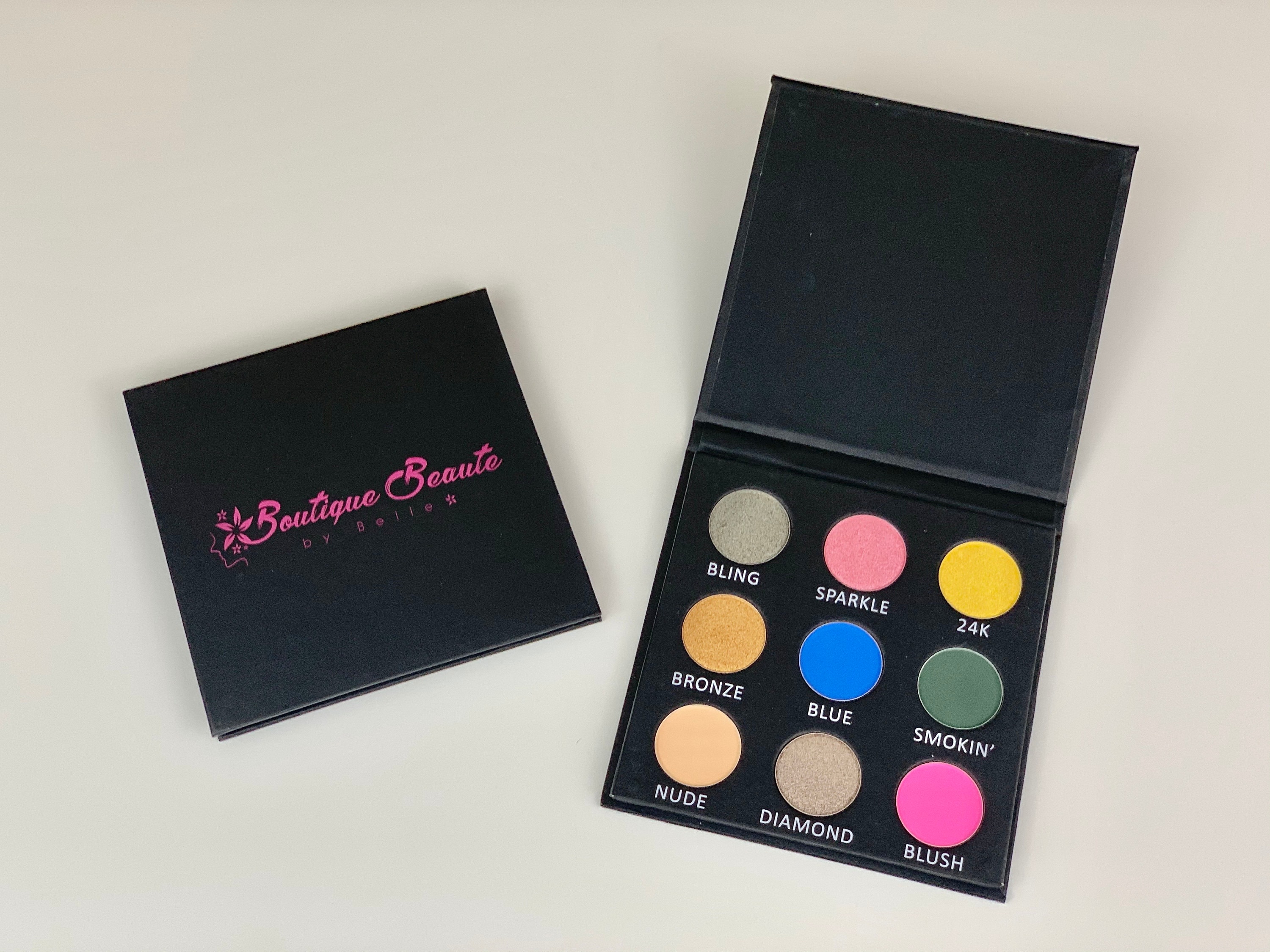 GLAM PALETTE 9 Color Eyeshadow Palette - Etsy