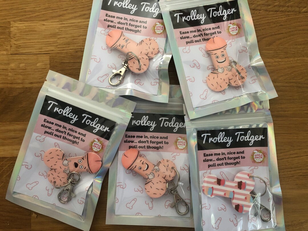 Funny Willy Trolley Keyring Token - Etsy UK