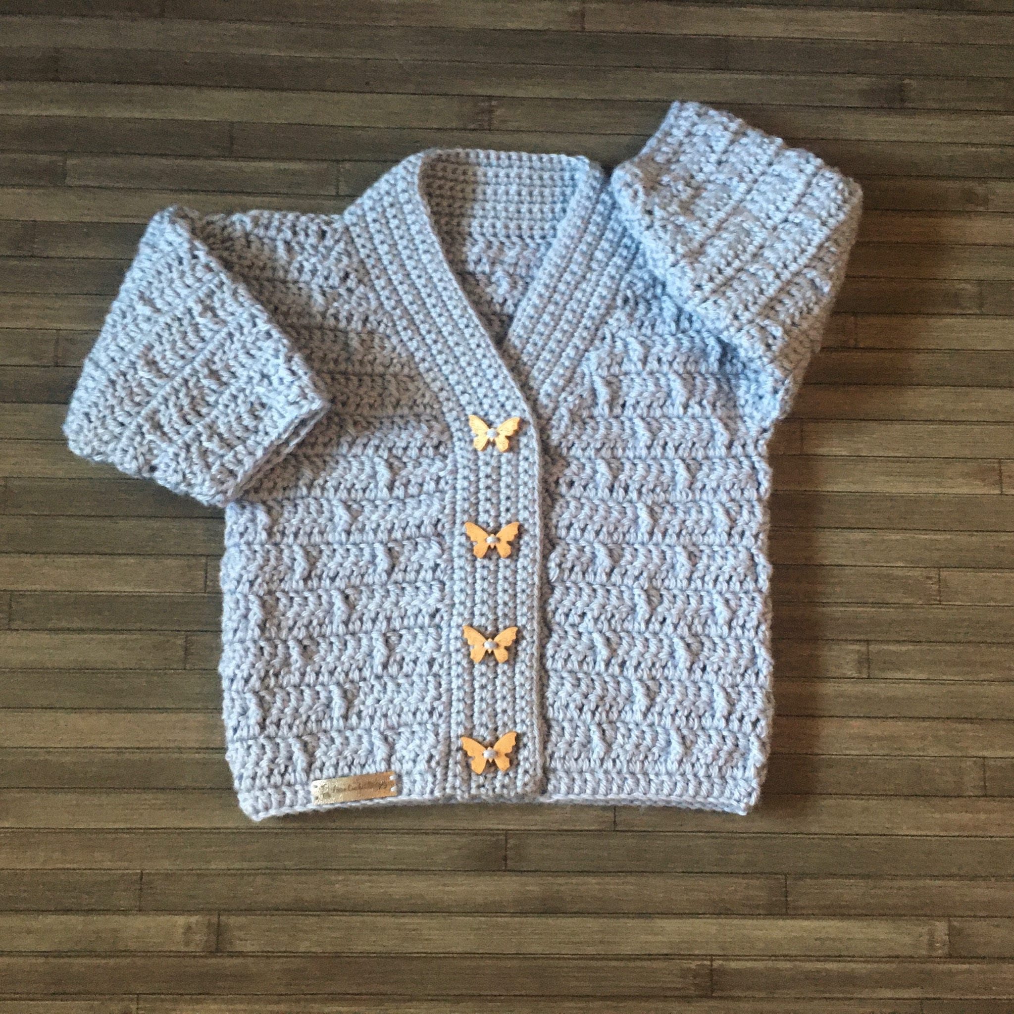 Crochet PATTERN - Kasey Baby Cardigan | Toddler Cardigan | Child ...
